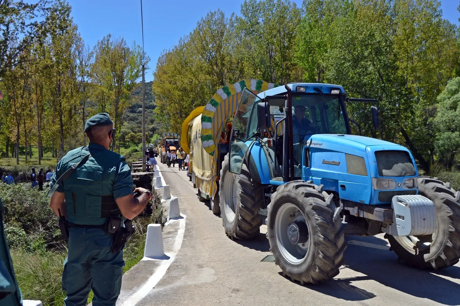 El "entuerto" de la Guardia Civil en Romería