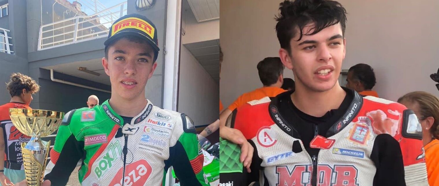Los hermanos Heredia, presente y futuro del motociclismo