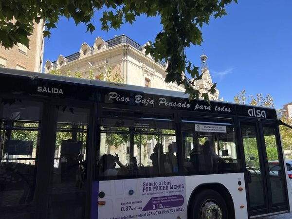 ALSA incorpora el primer bus eléctrico de la flota de transporte urbano