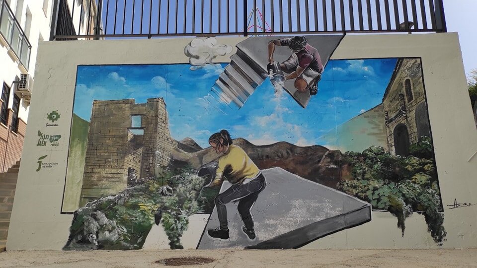 Una ruta para conocer los 39 grafitis 'Jaenícolas' de la provincia
