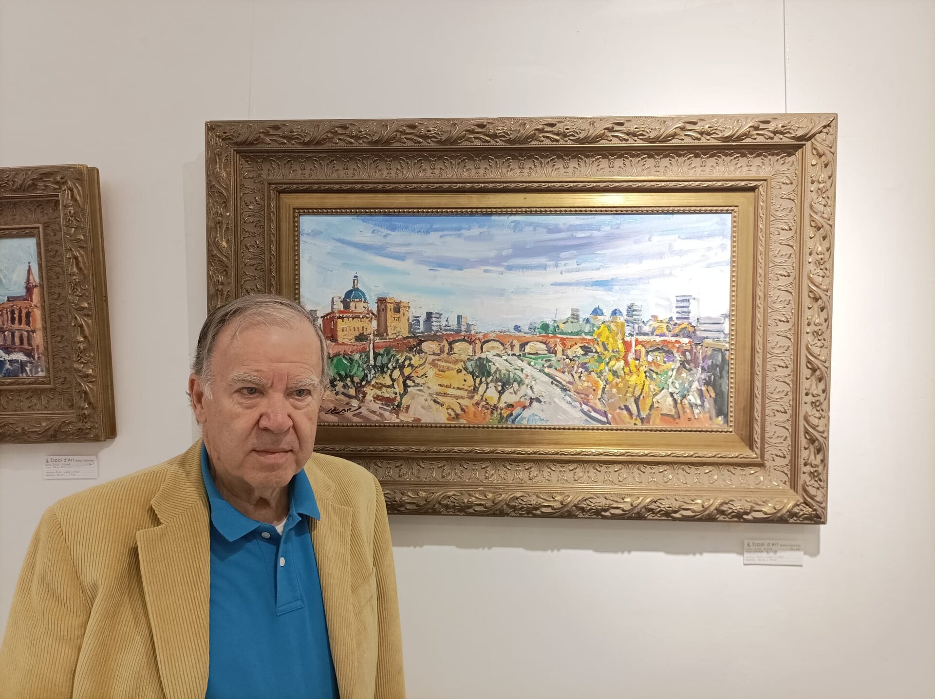 Valencia admira la nueva propuesta expositiva del maestro Cózar