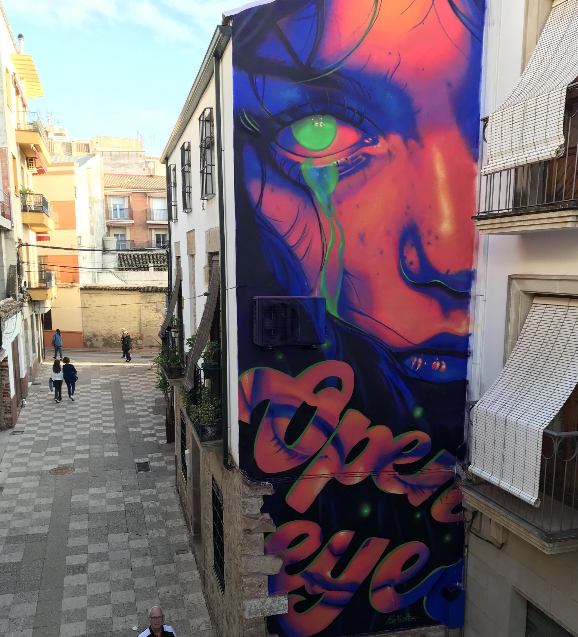 El mural en Linares que compite para ser el mejor del año