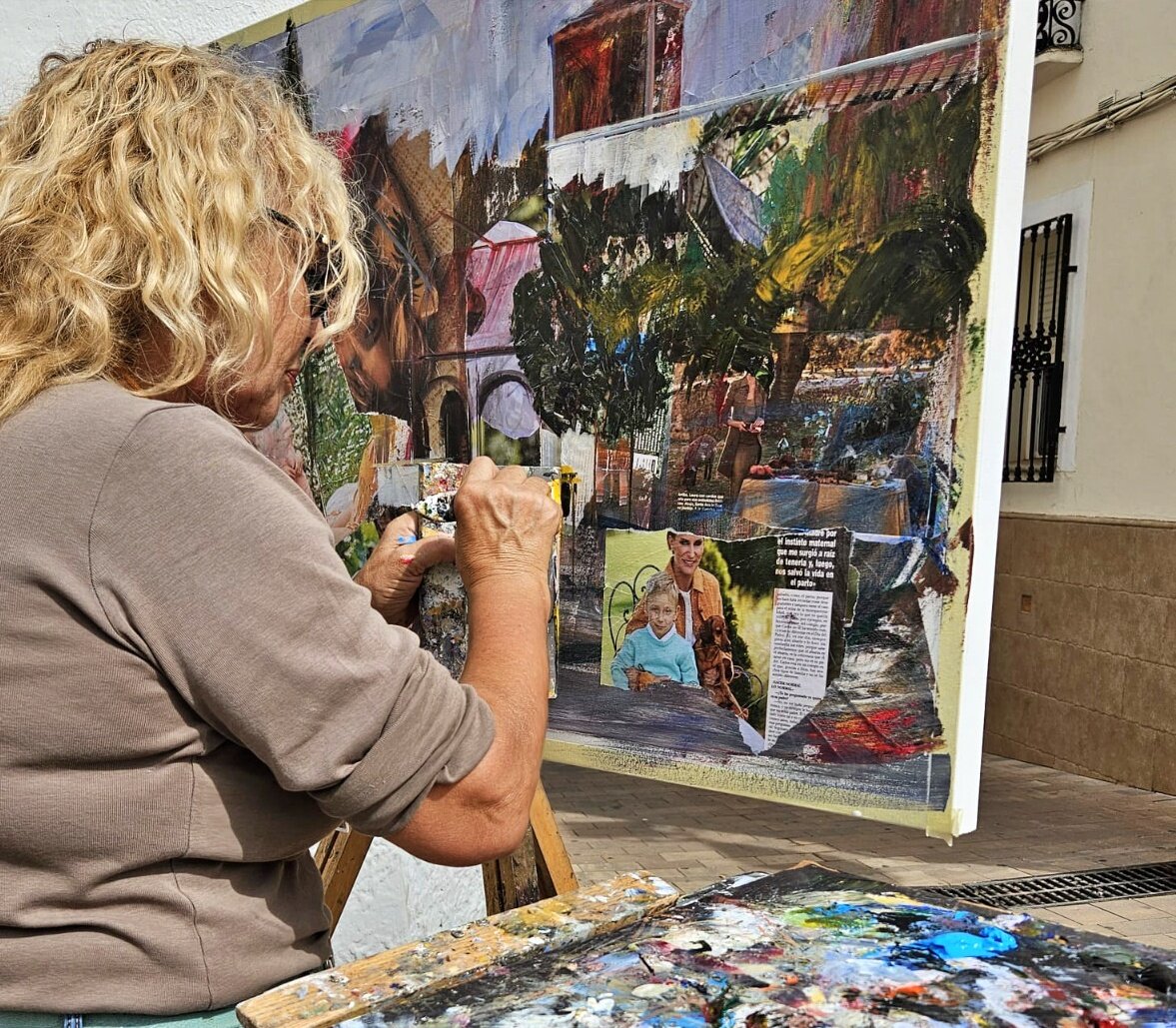 Génave volverá a pintar en la calle en honor de Aurelio Rodríguez