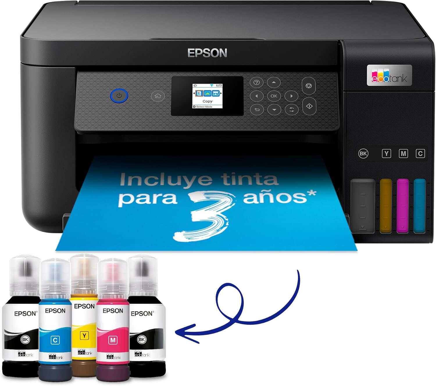 Comparativa impresoras Epson EcoTank ET-2850 y Brother DCPJ1200W
