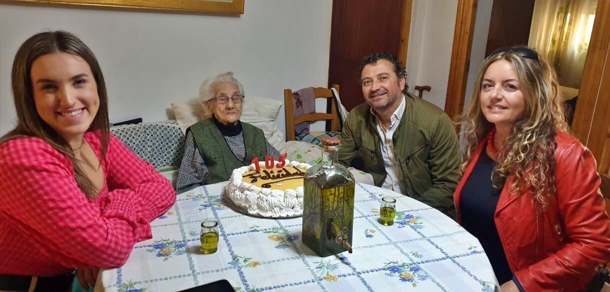 Y Josefa Matías Muñoz cumplió los 105 años en Génave