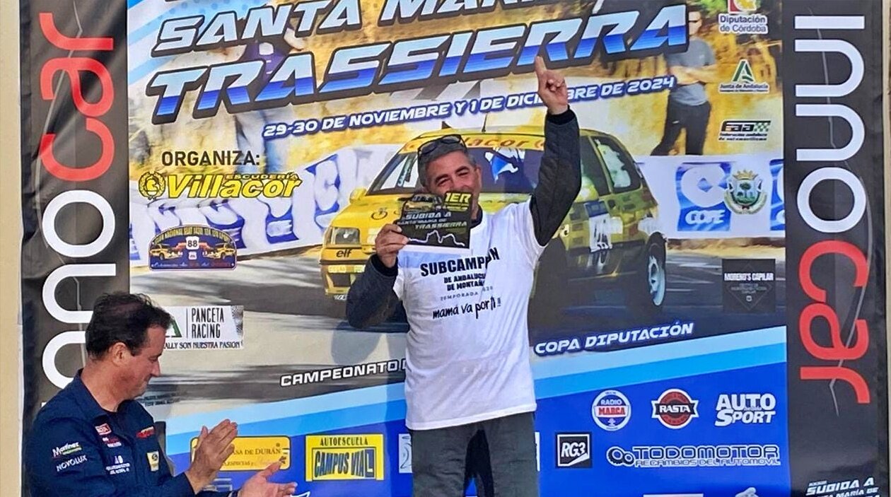 La triple corona de Esteban Perea en la Subida a Trassierra