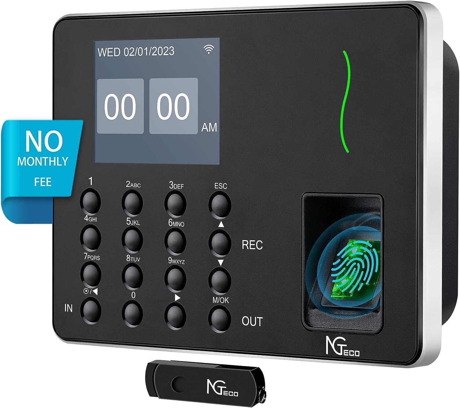NGTeco W3: Análisis Completo del Mejor Control de Asistencia Biométrico ...