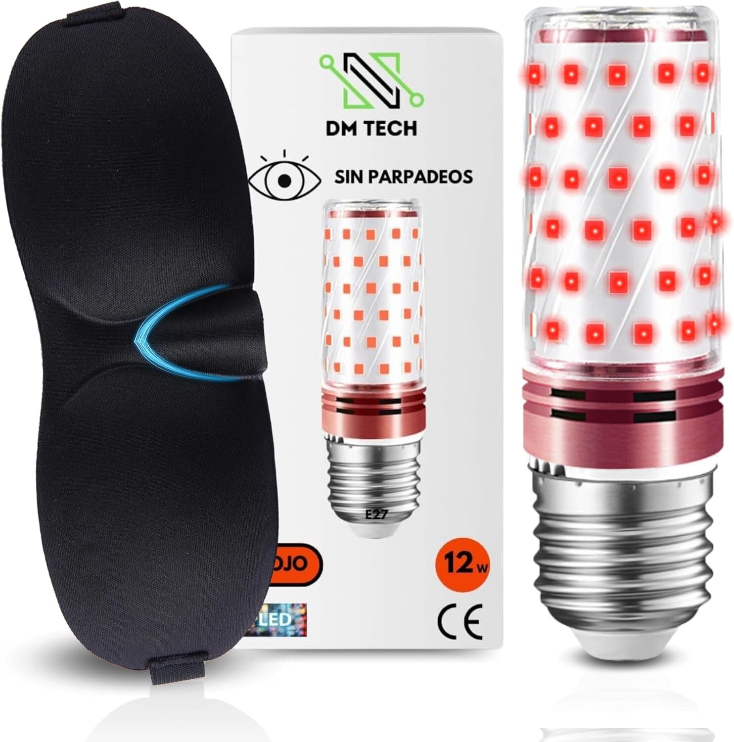 DM TECH Pack Bombilla Roja para Dormir: Ofertas y Opiniones de Usuarios