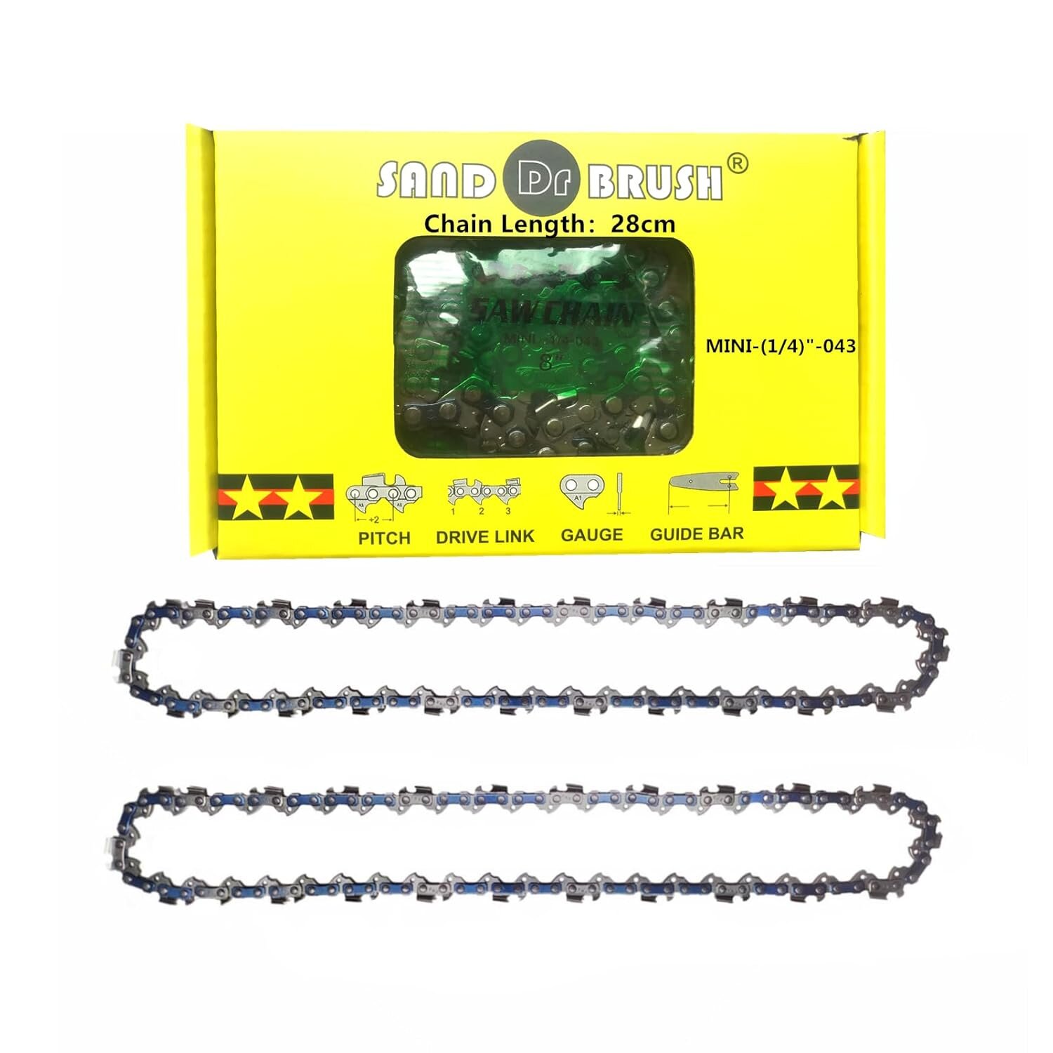 SAND DR BRUSH Cadenas para Mini Motosierras: Solución Definitiva a ...