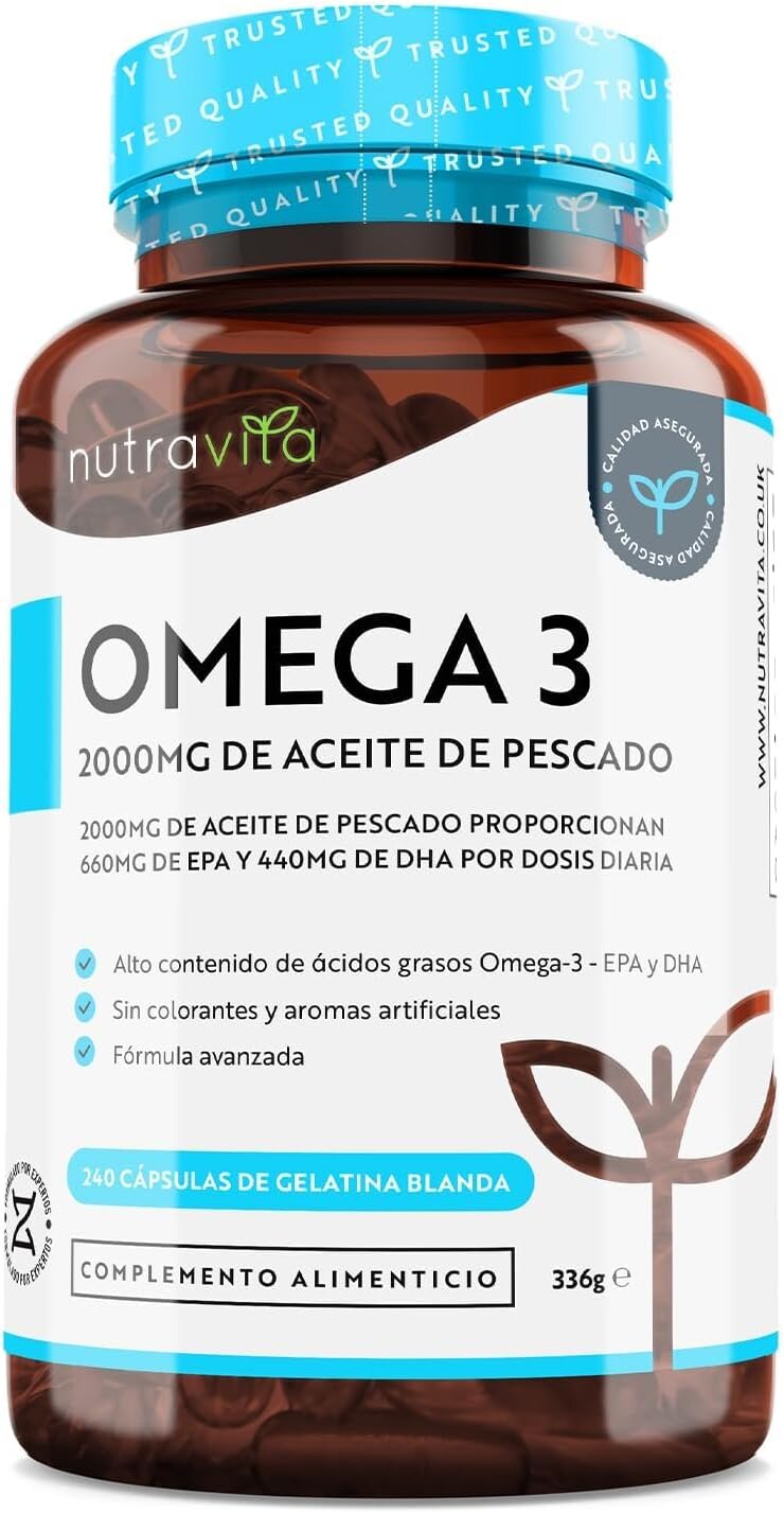 Nutravita Superfuerza Omega 3 2000mg: Ofertas y Opiniones de Usuarios
