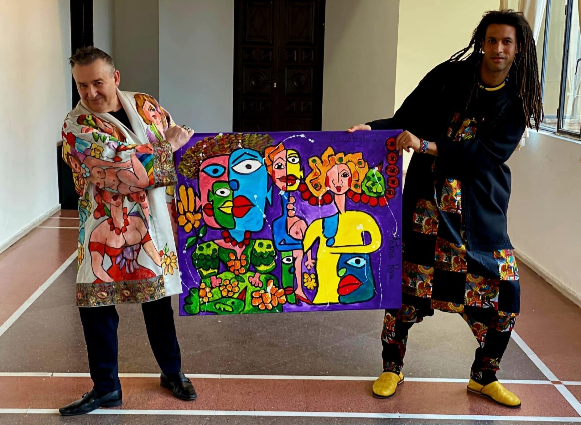 El arte de Antonio Roa y Khalid Benkaroum, al alimón por toda Andalucía