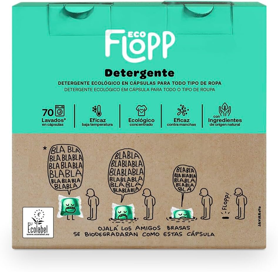 Flopp Detergente Ecológico en Cápsulas: Ofertas y Opiniones de Usuarios