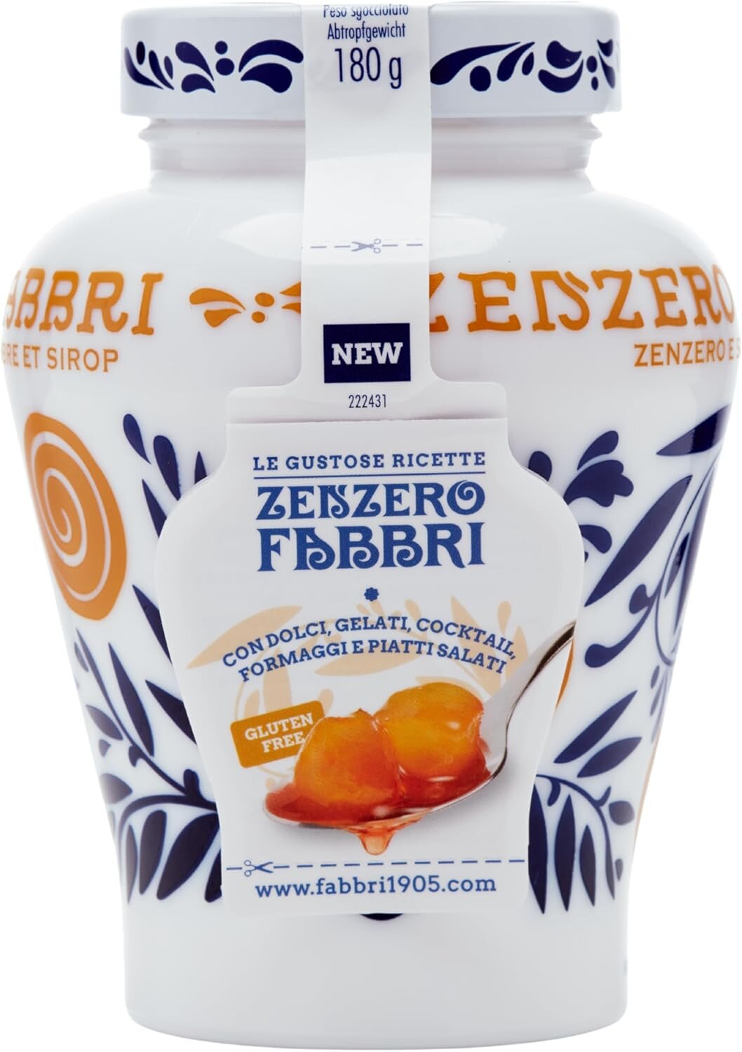 Fabbri Zenzero: ofertas y opiniones de usuarios - Jengibre confitado premium