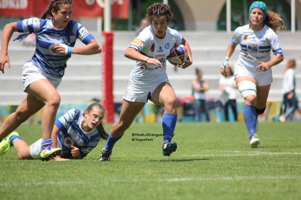 Mar Ruiz: "Vuelvo a jugar al rugby por la ambición del Jaén femenino"