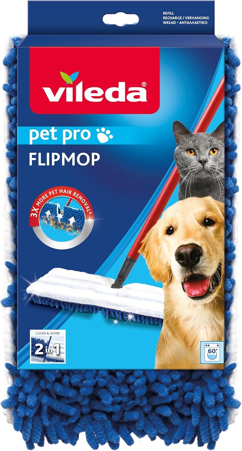 Vileda Pet Pro Microfibra Universal: cómo eliminar pelos de mascotas ...