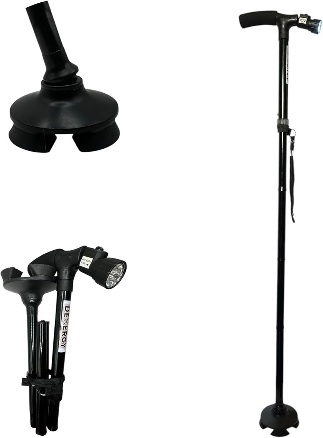 Bastón Plegable con Luz LED: Ofertas y Opiniones de Usuarios