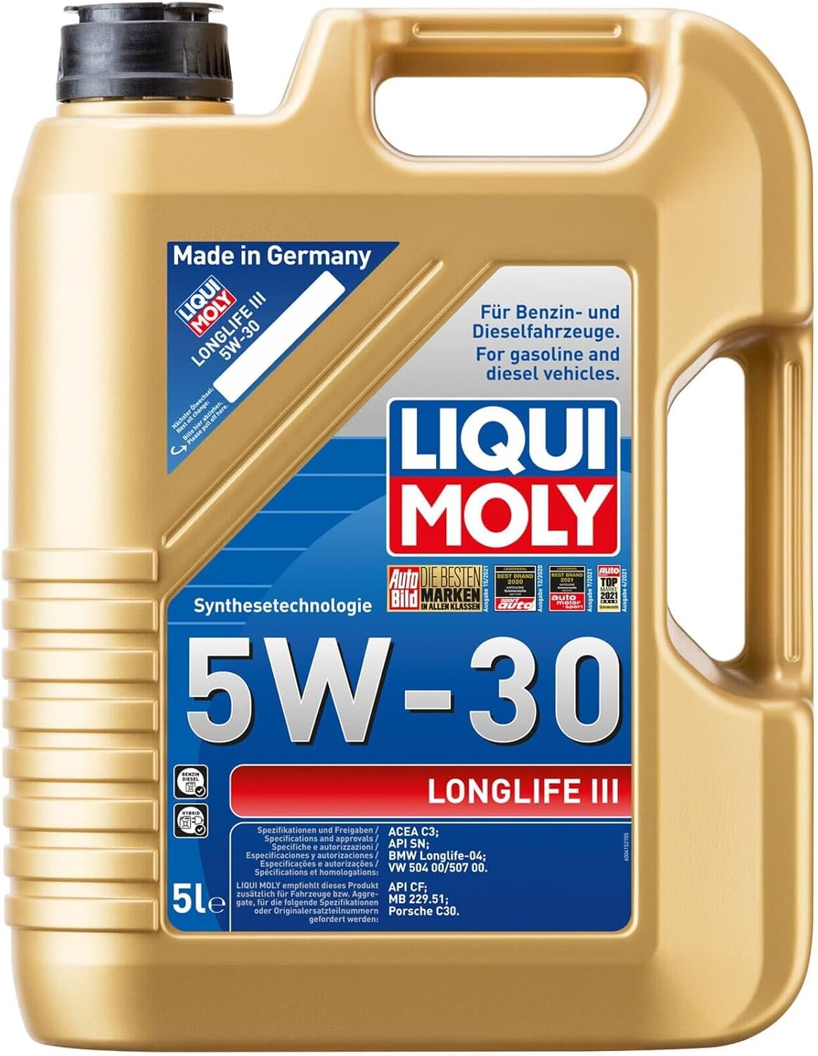Liqui Moly Longlife III 5W-30: Ofertas y Opiniones de Usuarios