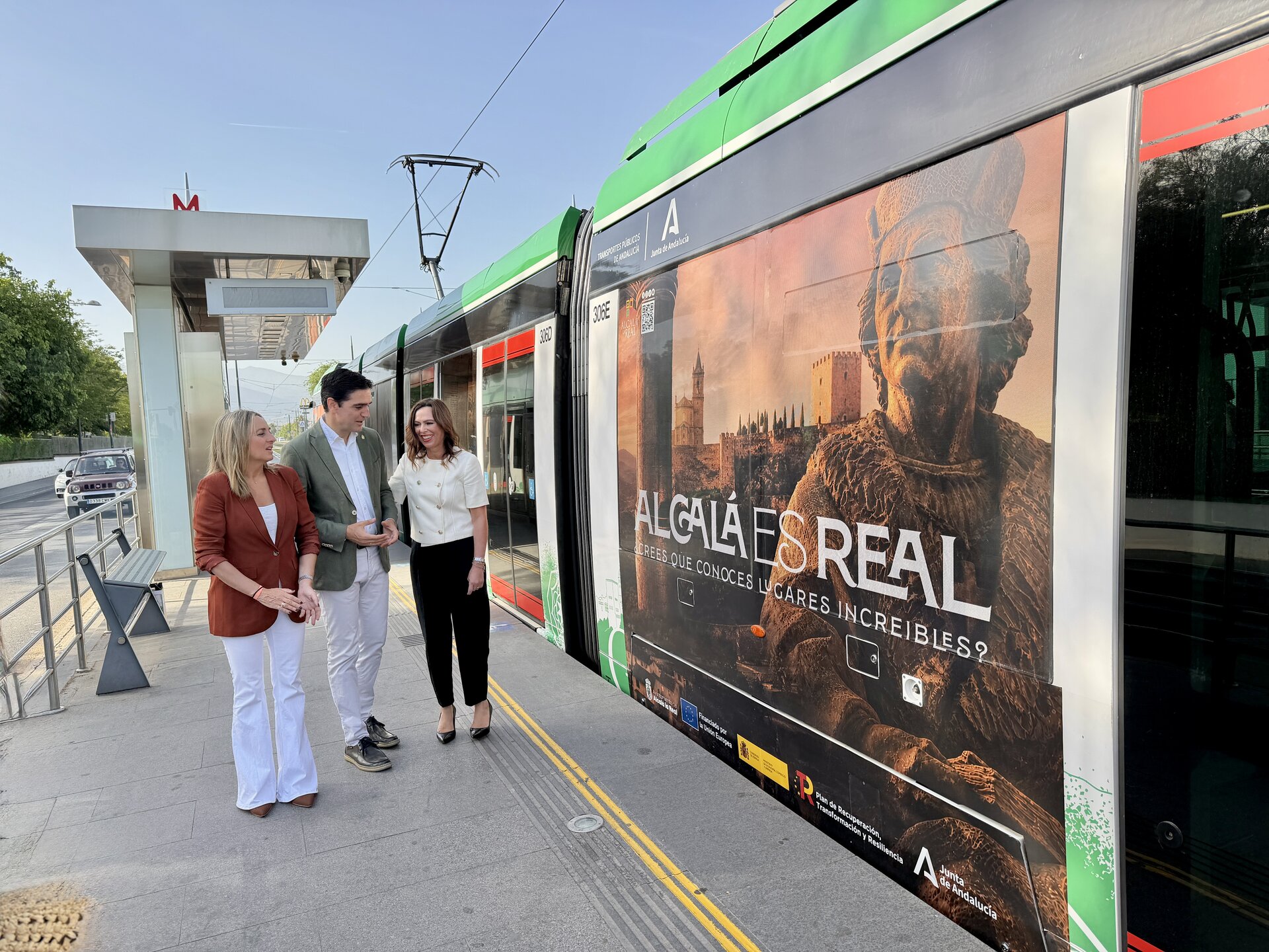 Alcalá la Real llega al metro de Granada con una campaña turística